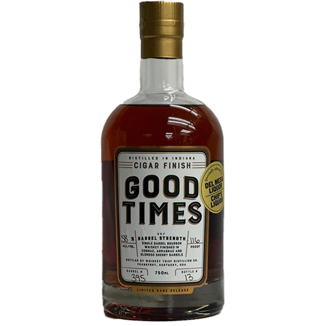 Good Times Single Barrel Cigar Finish Bourbon 116 Proof 750ml – Wine Folder