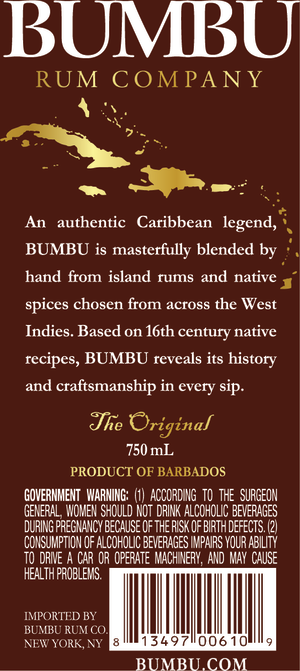 Bumbu The Original Rum 750ml – Wine Folder